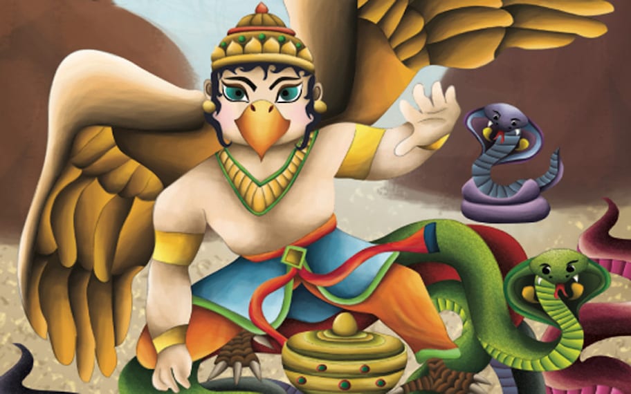 Garuda – King of Birds at Esplanade | HoneyKids Asia