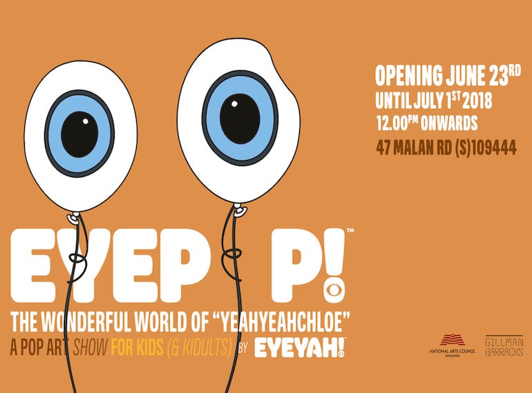 EYEYAH! presents EYEPOP! - A Pop Art Show for Children | HoneyKids Asia