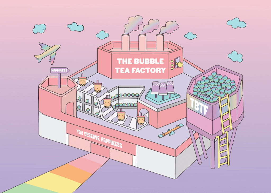 The Bubble Tea Factory in Singapore | HoneyKids Asia